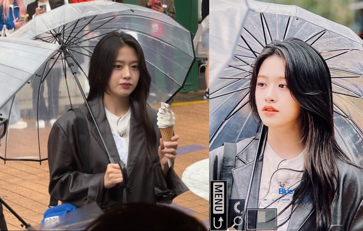 Visual Asli Ahn Yujin saat Kepergok Syuting 'Running Man' Jadi Sorotan