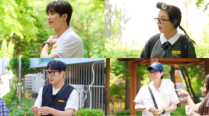 Gaya Byeon Woo Seok & Song Ji Hyo Cosplay Anak SMA di 'Running Man ...