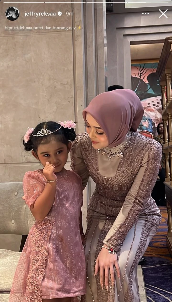 Kemunculan Bintang Putri Mendiang Eks Istri Sule di Nikahan Rizky ...