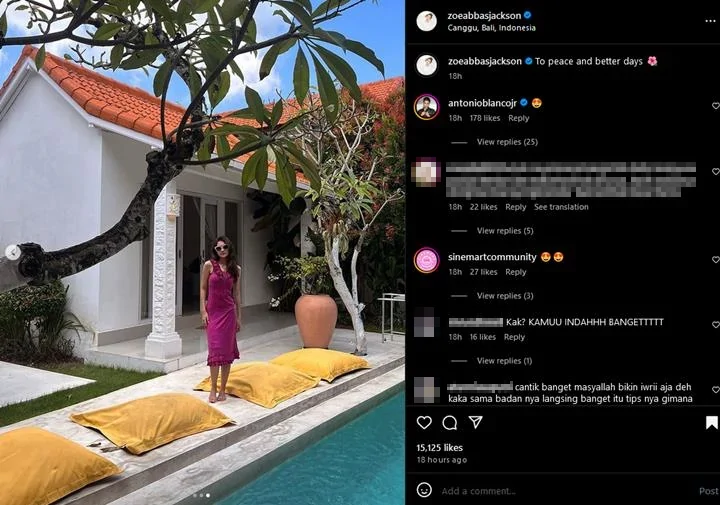 Zoe Abbas Pamer Vibes Bahagia Seraya Ungkit Kedamaian usai Aditya Zoni Digugat Cerai