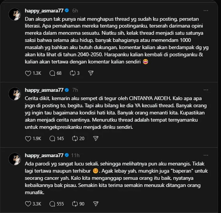 Happy Asmara Diduga Menangis Gara-Gara Konten Parodi Nopek Novian Soal ...