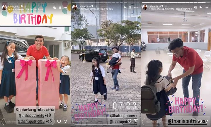 Ruben Onsu Dicari kala Sarwendah Rayakan Ultah Anak Bareng Jordi Onsu dan Betrand Peto