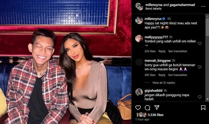 Eks Suami Ria Ricis Diduga PDKT ke Selebgram, Millen Cyrus Malming Bareng Gaga Muhammad-Topik Pagi
