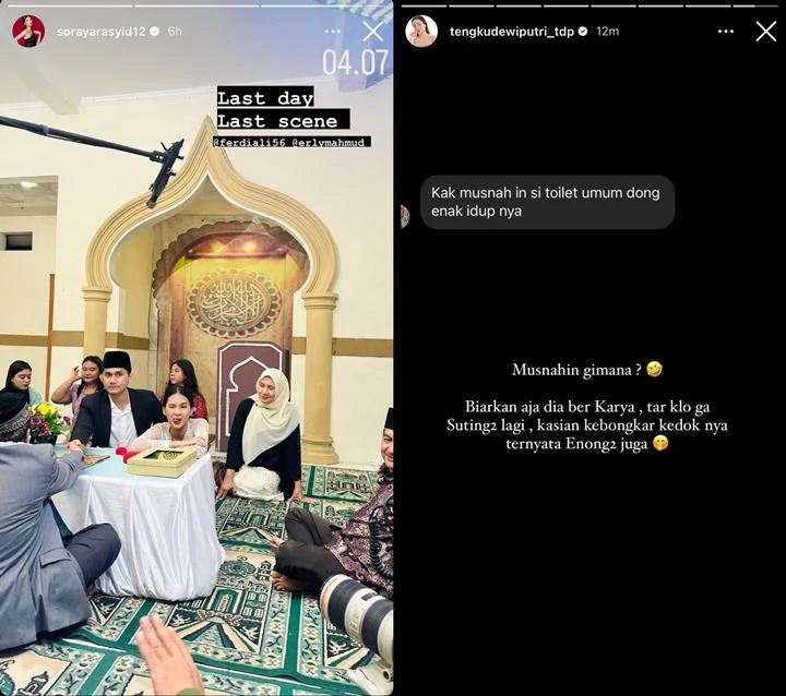 Istri Andrew Andika Diduga Kembali Lempar Sindiran Pedas ke Soraya Rasyid