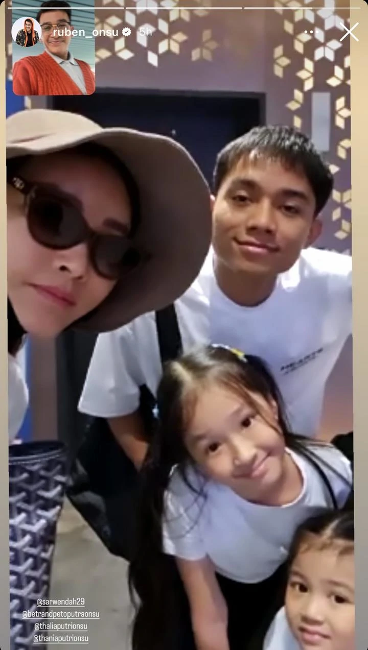 Ruben Onsu Pamer Momen Video Call Bareng Sarwendah di Tengah Proses Cerai