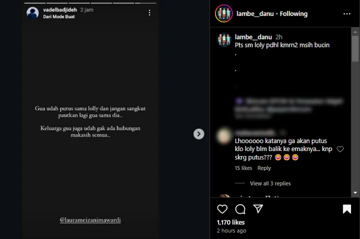 Lolly Putri Nikita Mirzani Tuai Simpati usai Vadel Badjideh Umumkan Putus