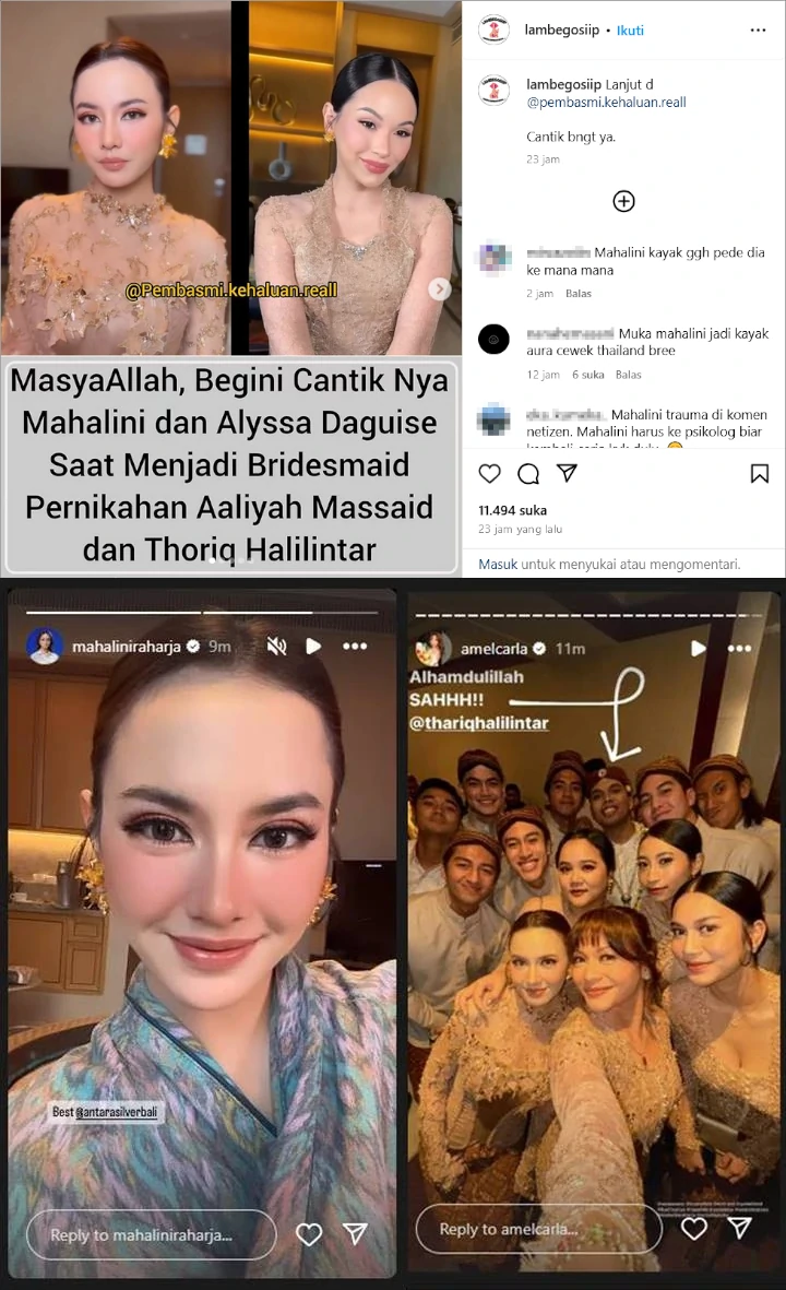 Syifa Hadju Ngelike Foto Uwu El Rumi, Wajah Mahalini dan Alyssa Daguise ...
