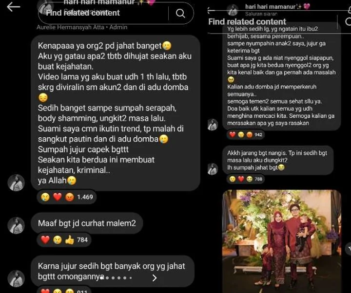 Aurel Hermansyah Nangis Dibully Fisik Imbas Konten Atta Halilintar Dikira Sindir Fuji An
