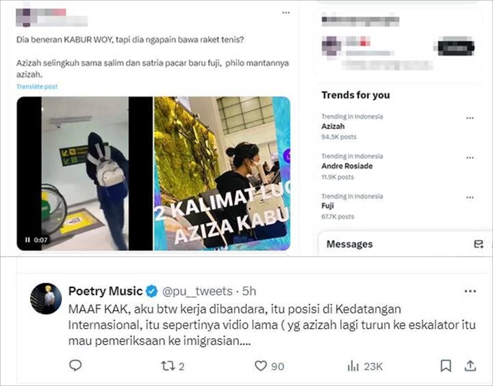 Azizah Salsha Dikira Kabur usai Rachel Vennya Kuliti Tabiat Asli 'Ular ...