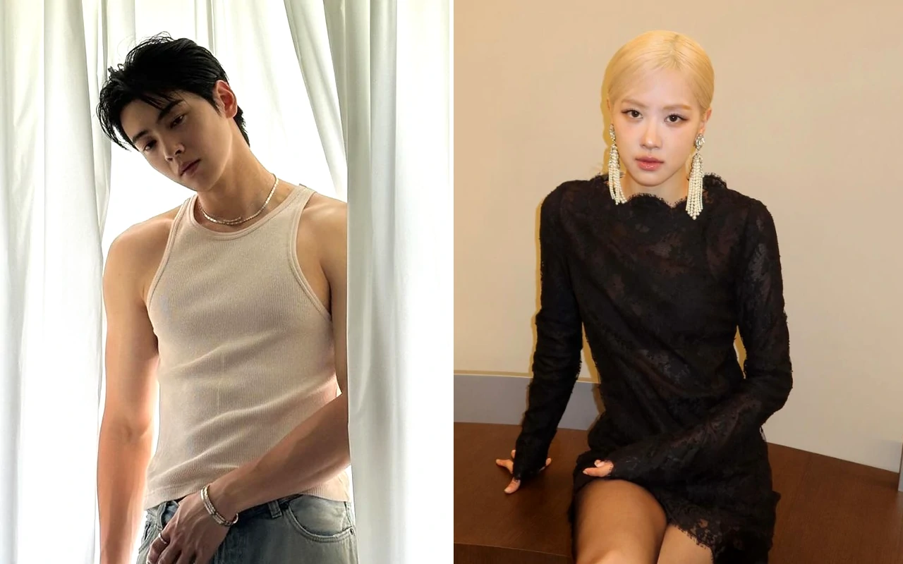 Potret Cha Eunwoo & Rose BLACKPINK di Lokasi Sama Tuai Perhatian