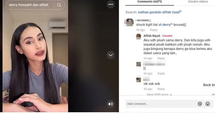 POV Afifah Riyad soal Rekaman CCTV Diduga KDRT Derry Fransakti Bikin ...