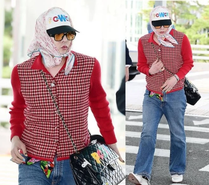 Outfit Retro G-Dragon BIGBANG di Bandara Picu Perdebatan