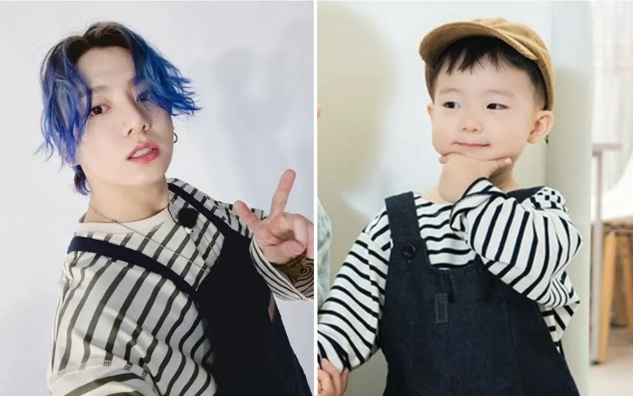 Kemiripan Sifat Jungkook BTS dan Baby Taeha Bikin Gak Percaya