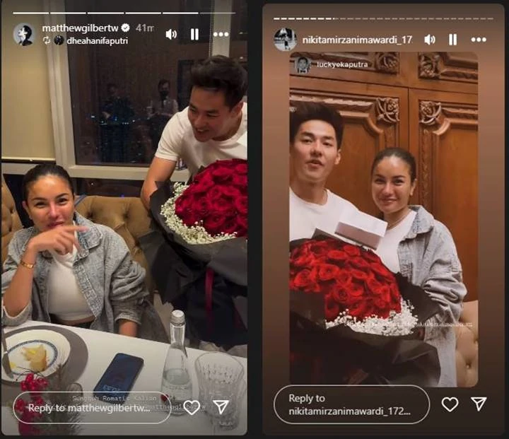 Nikita Mirzani dan Matthew Gilbert 'Brondong Tampan' Resmi Pacaran
