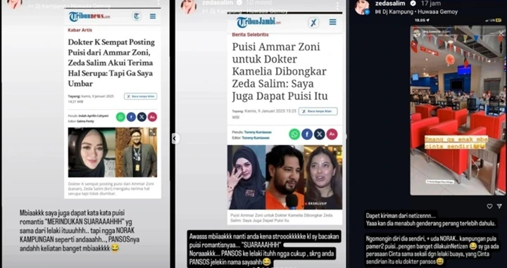 Irish Bella Asyik Diratukan Suami saat Ammar Zoni Jadi 'Rebutan' Zeda ...