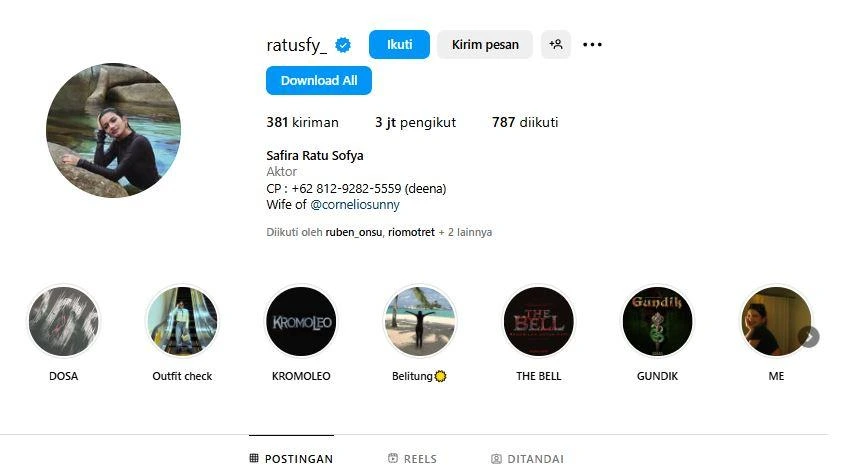 Ratu Sofya Perdana Bantah Nikah Diam-Diam usai Diduga Disentil Kakak soal 'Wife' Cornelio Sunny