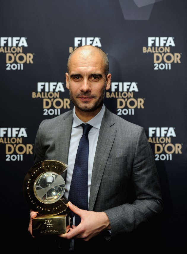 Gambar Foto Pep Guardiola di FIFA Ballon d'Or Gala 2011 - Foto 2 dari 30