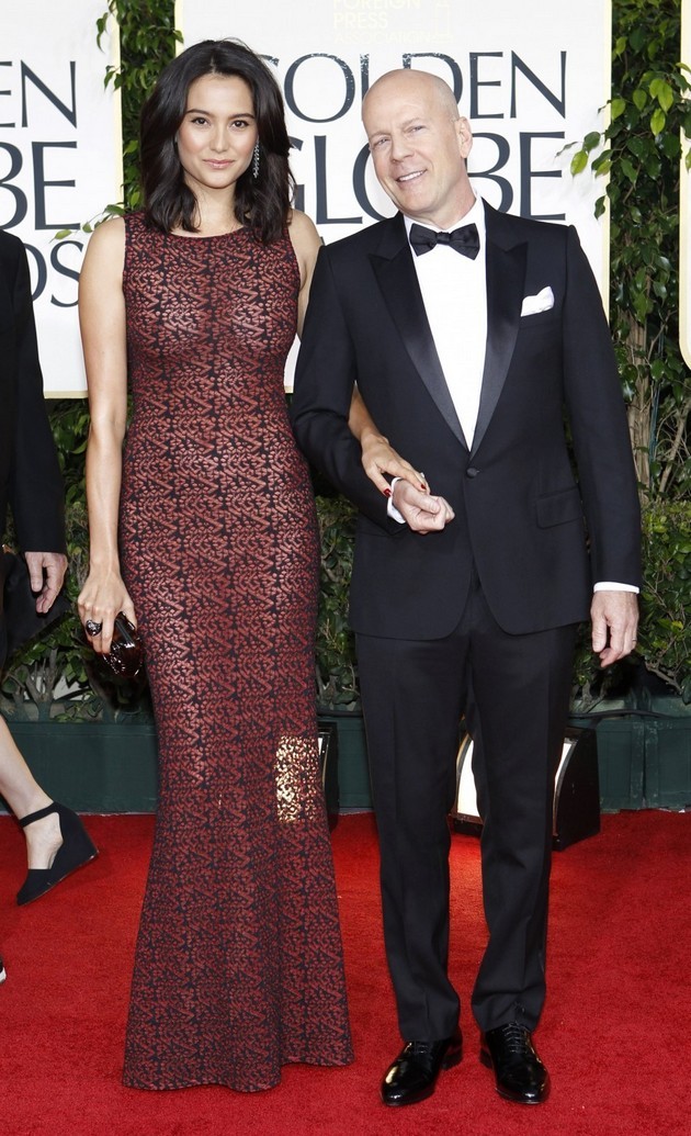 Gambar Foto Bruce Willis dan Emma Heming di Golden Globes 2012 - Foto 2 ...