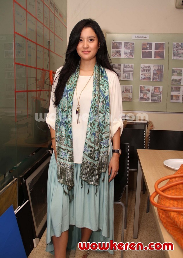 Gambar Foto Marcella Zalianty Saat Ditemui di Syukuran 'Rectoverso ...