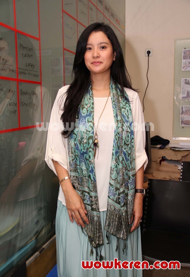 Gambar Foto Marcella Zalianty Saat Ditemui di Syukuran 'Rectoverso ...