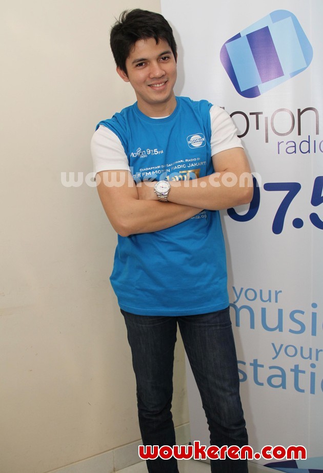 Foto Irwansyah Saat Ditemui di Studio 5 Indosiar - Foto 2 dari 12