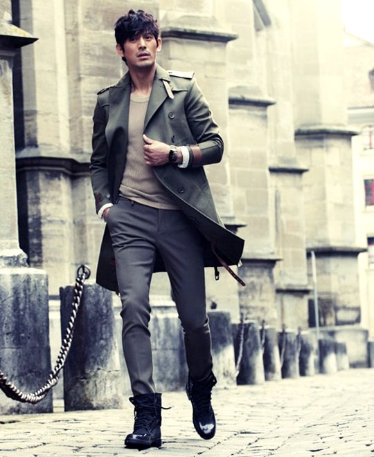 Gambar Foto Oh Ji Ho di Majalah MR Style - Foto 2 dari 20
