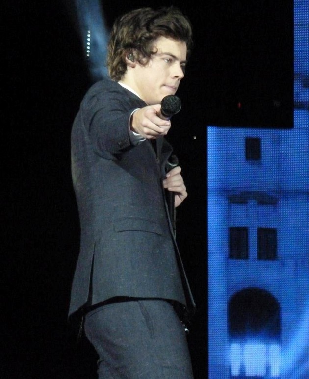 Gambar Foto Harry Styles di Konser Tur 'Take Me Home' - Foto 2 dari 20