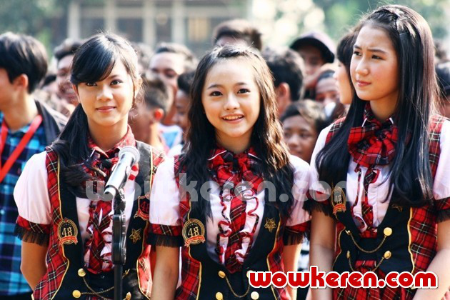Gambar Foto Noella, Rona dan Octi JKT48 Saat Perayaan HUT RI ke-68 ...