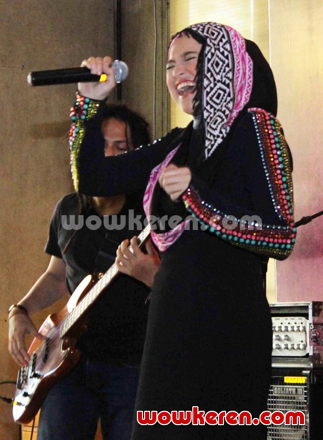 Gambar Foto Marshanda Saat Peluncuran Single 'Kamu' - Foto 2 dari 103