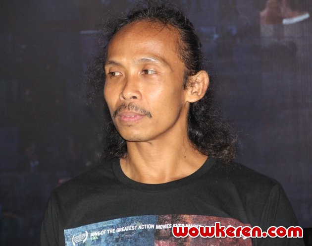 Foto Yayan Ruhian di Jumpa Pers Film 'The Raid 2: Berandal' - Foto 2 dari 7