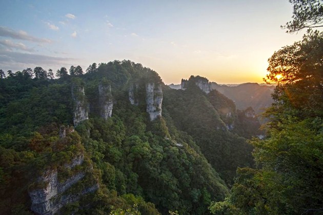 Gambar Foto Pemandangan Hutan Tropis ke Sub Tropis di China Selatan ...