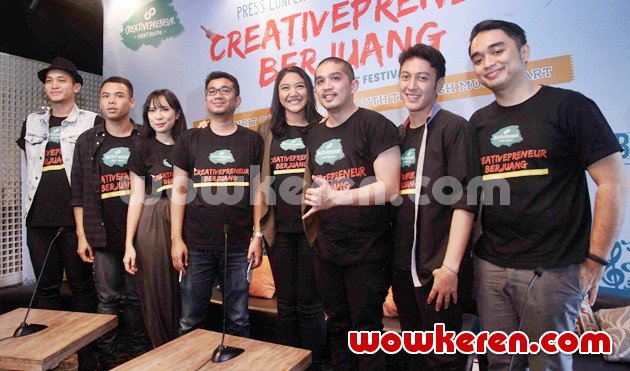 Gambar Foto Suasana Acara Jumpa Pers 'Creativepreneur Berjuang' - Foto ...