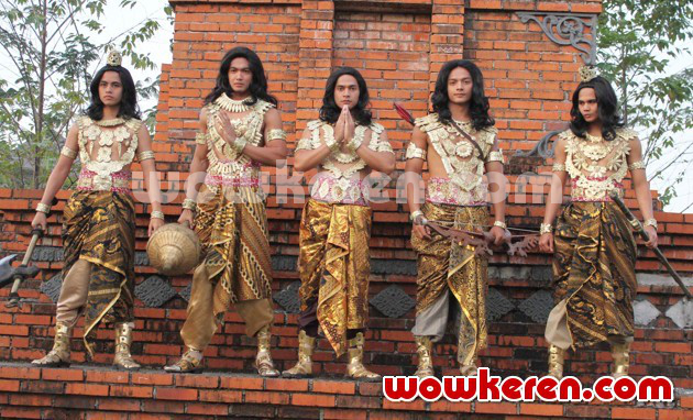 Gambar Foto Pandawa Lima di 'Ksatria Pandawa 5' Saat Syuting - Foto 2 ...
