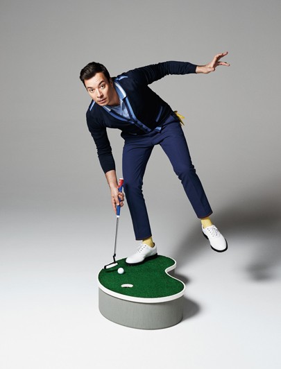 Gambar Foto Jimmy Fallon di Majalah Golf Digest Edisi Juni 2014 - Foto ...