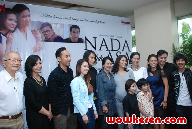 Gambar Foto Marsha Timothy di Press Conference Film 'Nada untuk Asa ...