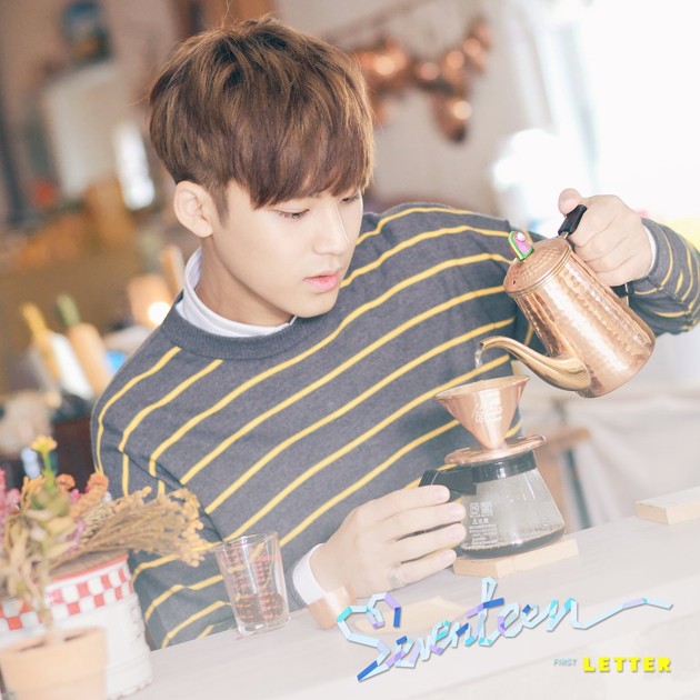 Gambar Foto Mingyu Seventeen di Teaser Album 'Love & Letter' - Foto 2 ...