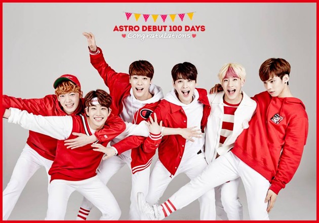 Gambar Foto Perayaan 100 Hari Debut ASTRO - Foto 2 dari 38