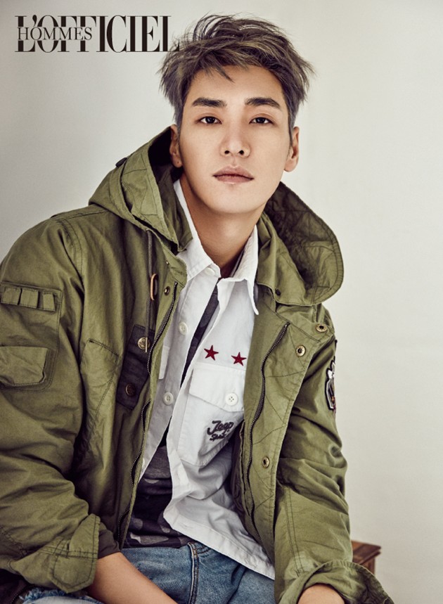 Foto Kim Young Kwang di Majalah CeCi Edisi September 2015 - Foto 2 dari 53