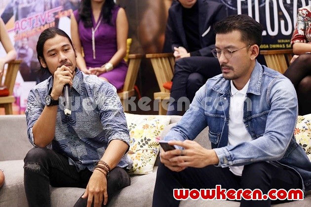 Gambar Foto Chico Jericho dan Rio Dewanto di Press Screening Film 'Filosofi Kopi 2: Ben & Jody ...