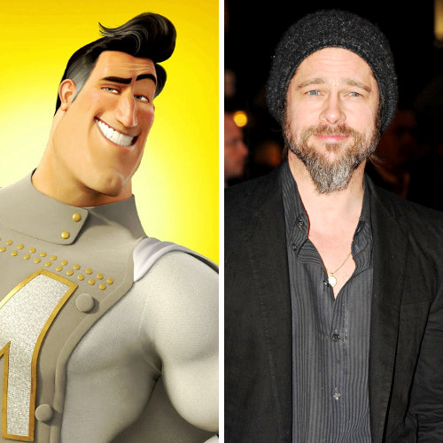 Brad Pitt: Karakter Metro Man di Film 'Megamind' Lebih Mirip George Clooney