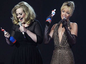 Adele dan Rihanna Jawara BRIT Awards 2012