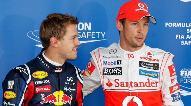 Jenson Button Siap Singkirkan Sebastian Vettel di Sesi Kualifikasi Shanghai