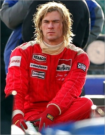 Video Perdana Proses Syuting Film F1 Chris Hemsworth 'Rush'
