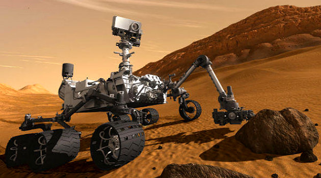 Robot NASA 'Curiosity' Berhasil Mendarat di Mars