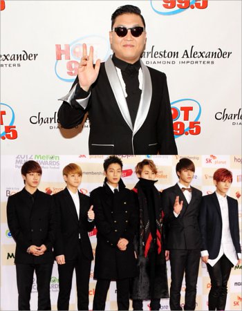 PSY dan Beast Borong Piala di Melon Music Awards 2012