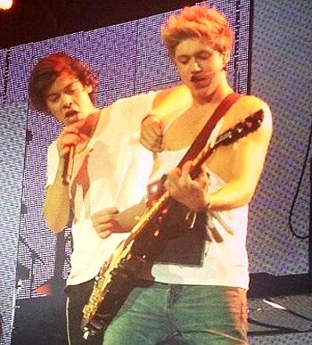Harry Styles Cubit Puting Niall Horan Saat Konser One Direction