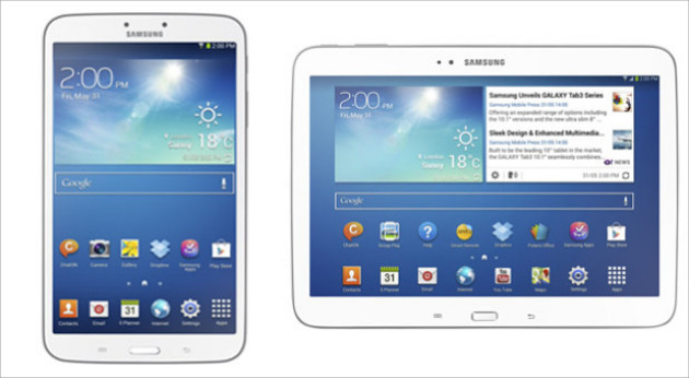 Samsung Resmi Ungkap Galaxy Tab 3 Versi Layar 8 Inci dan 10 Inci