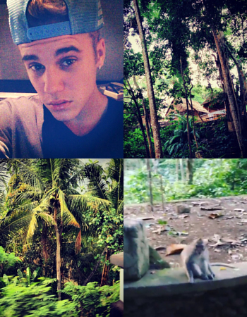 Heboh Justin Bieber Pamer Foto Petunjuk Keberadaannya di Bali