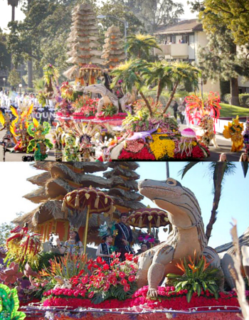 Indonesia Raih Trofi di Parade Bunga Pasadena Amerika