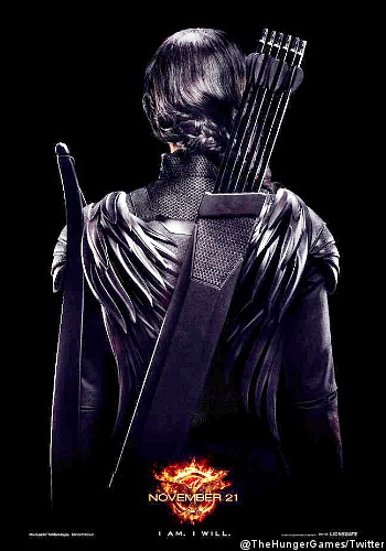Pose Misterius Jennifer Lawrence di Poster 'The Hunger Games ...